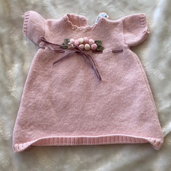 Baby Graziella | Dresses | Made In Italy Luxury Baby Woolen Dress 6 ...